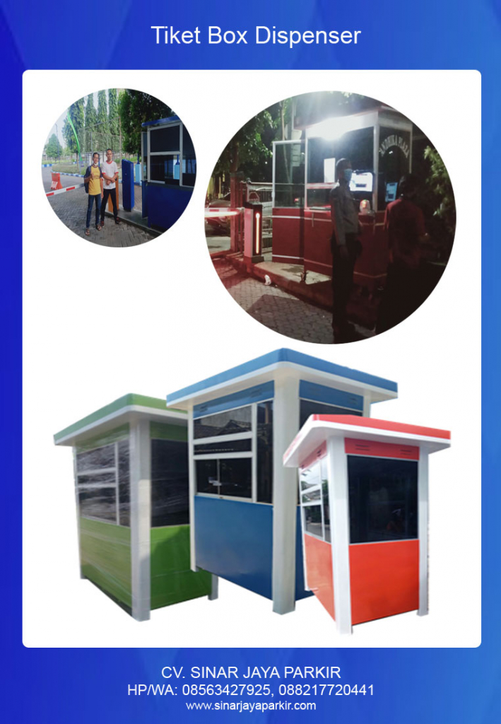 Tiket Box Dispenser (Pos Parkir Singel & Doubel) - CV. SINAR JAYA ...